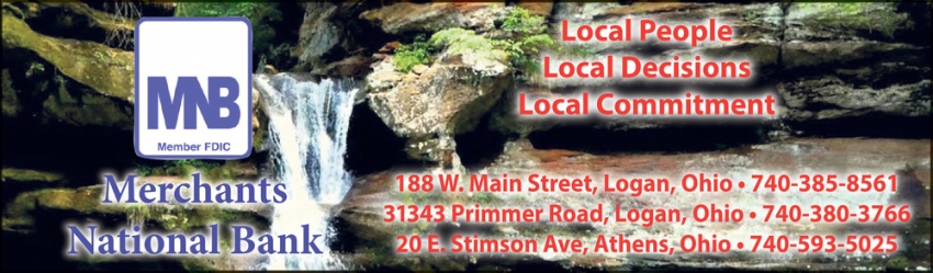 Merchants National Bank, Merchants National Bank, Logan, OH