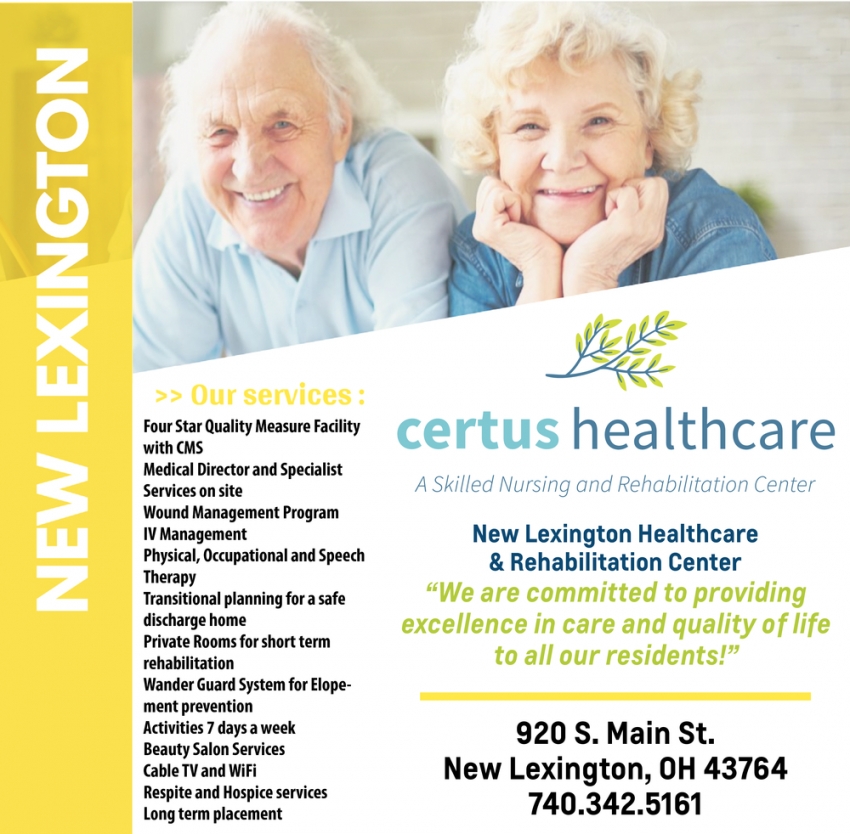 A Skilled Nursing And Rehabilitation Services,, Certus Healthcare