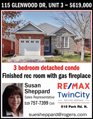 3 Bedroom Detached Condo, Re/Max Twin City Realty, Inc - Susan Sheppard ...