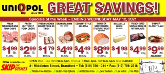 Great Savings!, Uniqpol Inc, Brantford, ON