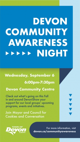 What's Happening, Town Of Devon Alberta, Devon, AB