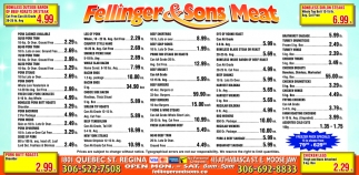 Chicken Legs, Fellinger & Sons Meats, Regina, SK