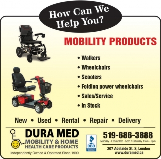 How Can We Help You?, DURA MED, London, ON