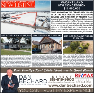 New Lisitng, Dan Bechard - Re/Max